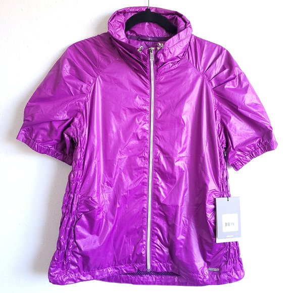 Sunice | Jackets & Coats | New Sunice Sport Short Sleeve Jacket In Plum ...